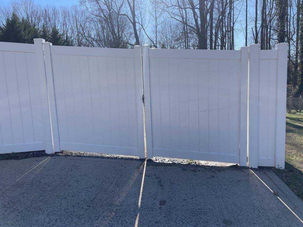 Secure your property with a Strong vinyl fence.