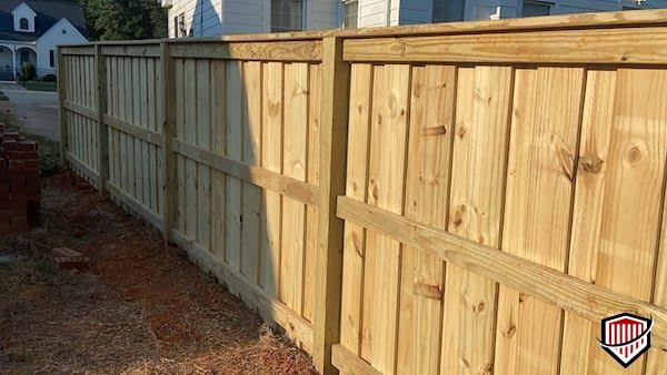 See our work done in the past - Black Label fence